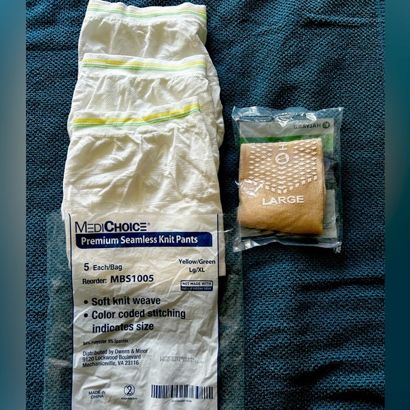 Bath | Hospital Stay Set 3 Lxl Soft Knit Weave Pants And A Pair Of ...